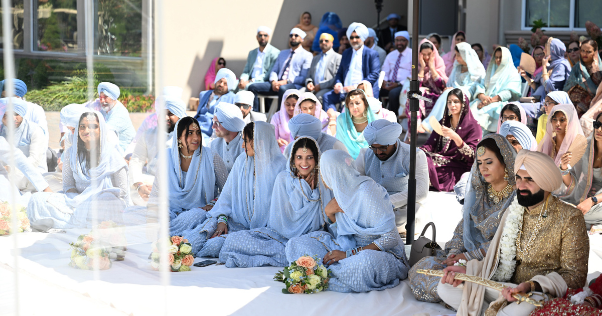 Sikh ceremony at the esteemed Brooklake Country Club in Florham Park