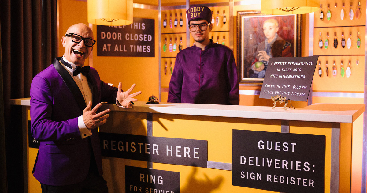 Grand Budapest Hotel Style Anniversary Party in Riga — Elegant ...