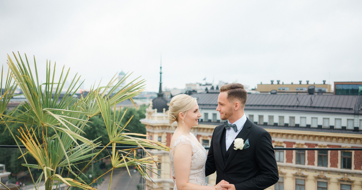 Hääkuvaus Klaus K, Rake-sali ja Helsingin vanha kirkko. Hääkuvaaja ...