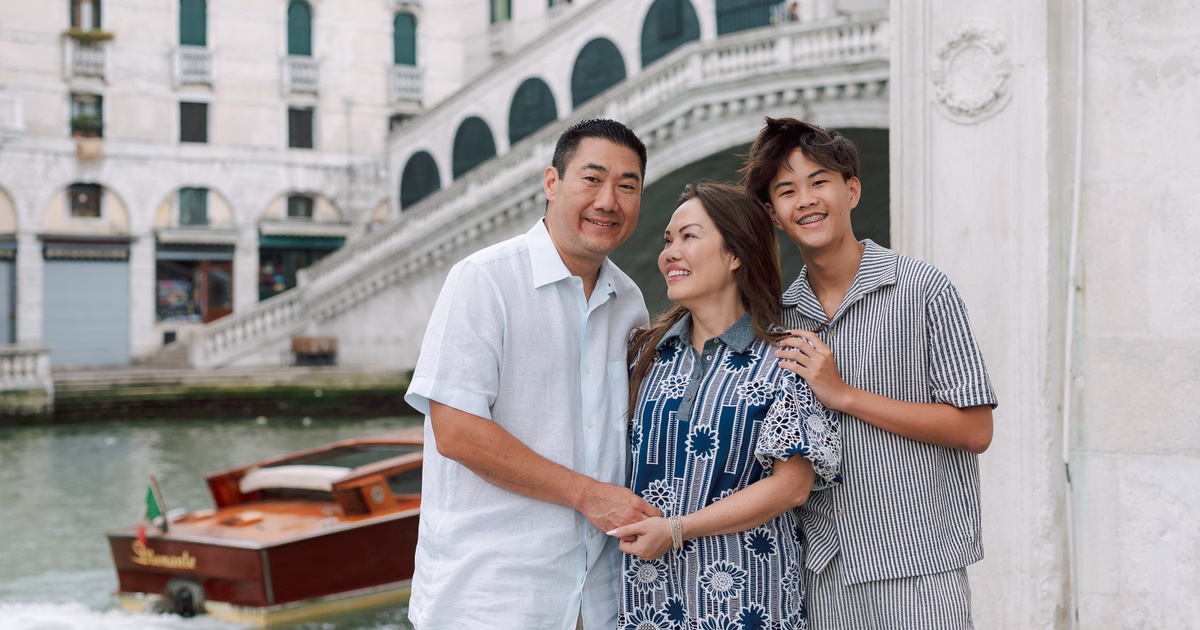 Jennifer, Tim and Jayden. Photographer in Venice Anna Terzi