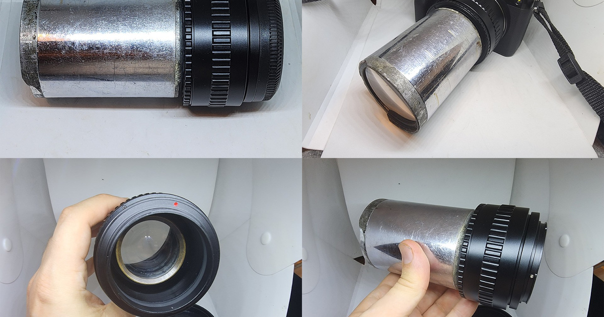 Custom Modified Projection lens 113mm f1.9 + GFX FUji 100s. Emin ...