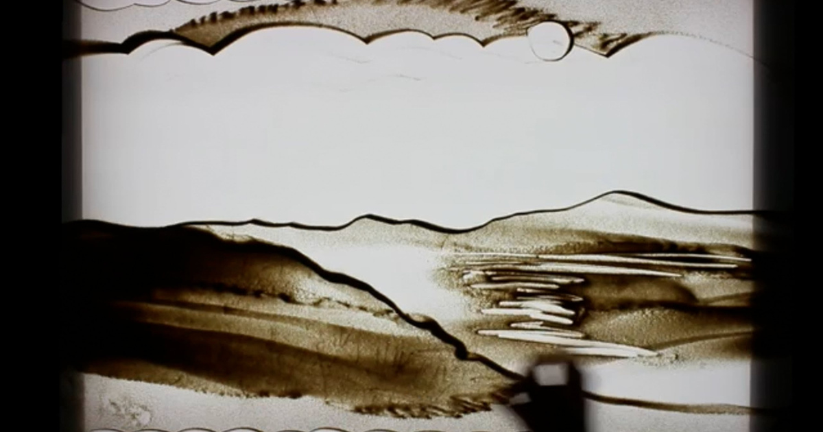Sand animation and art. Professional Artist, teacher of art, Artistic ...