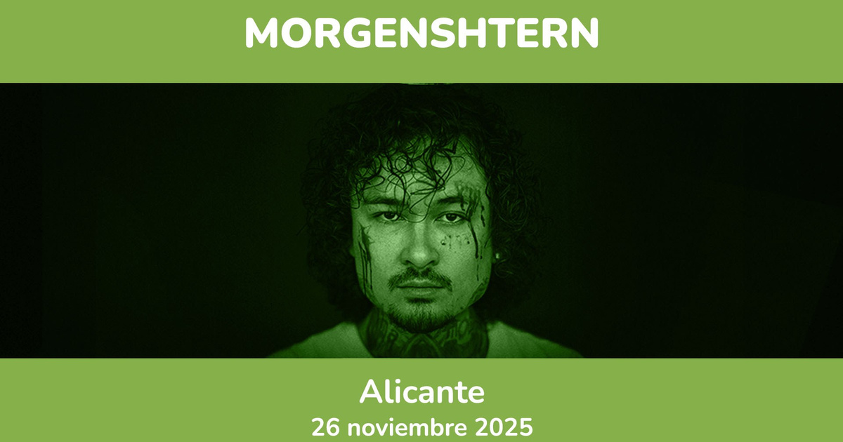 Morgenshtern Alisher World Tour 2025 en Alicante – 26 noviembre 2025 ...