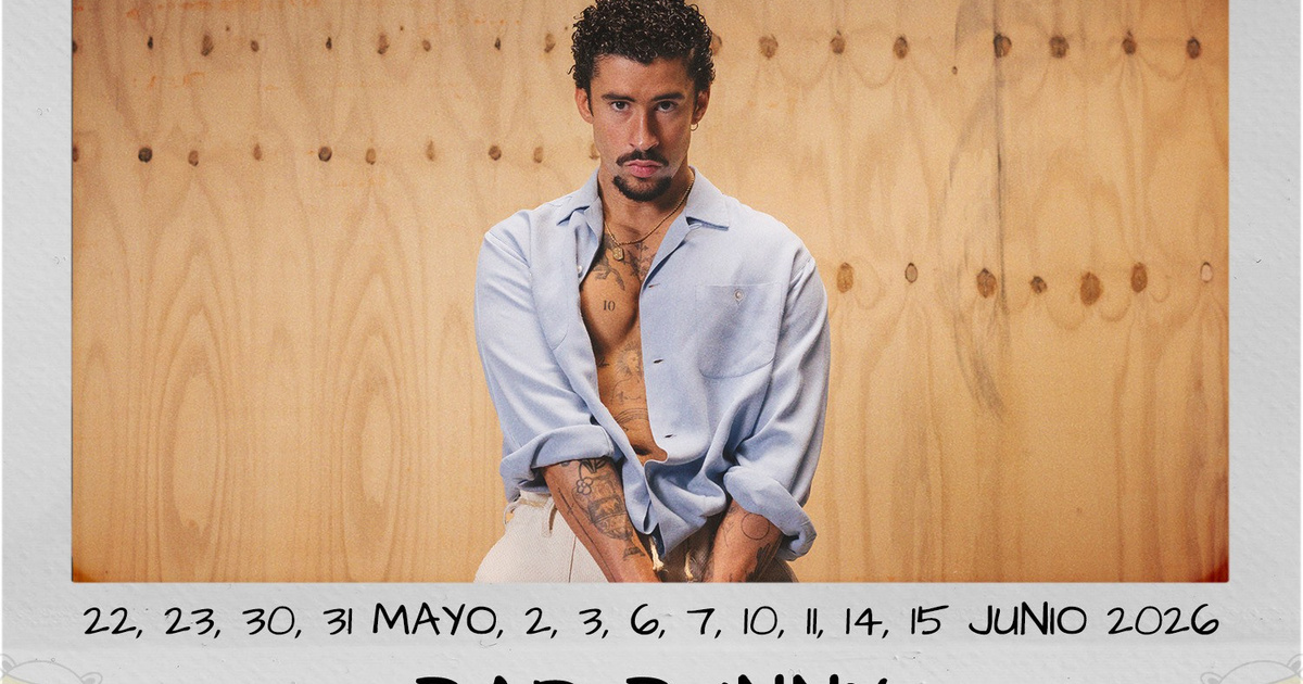 Bad Bunny — concierto en España 2026: Barcelona y Madrid | DeBÍ TiRAR ...