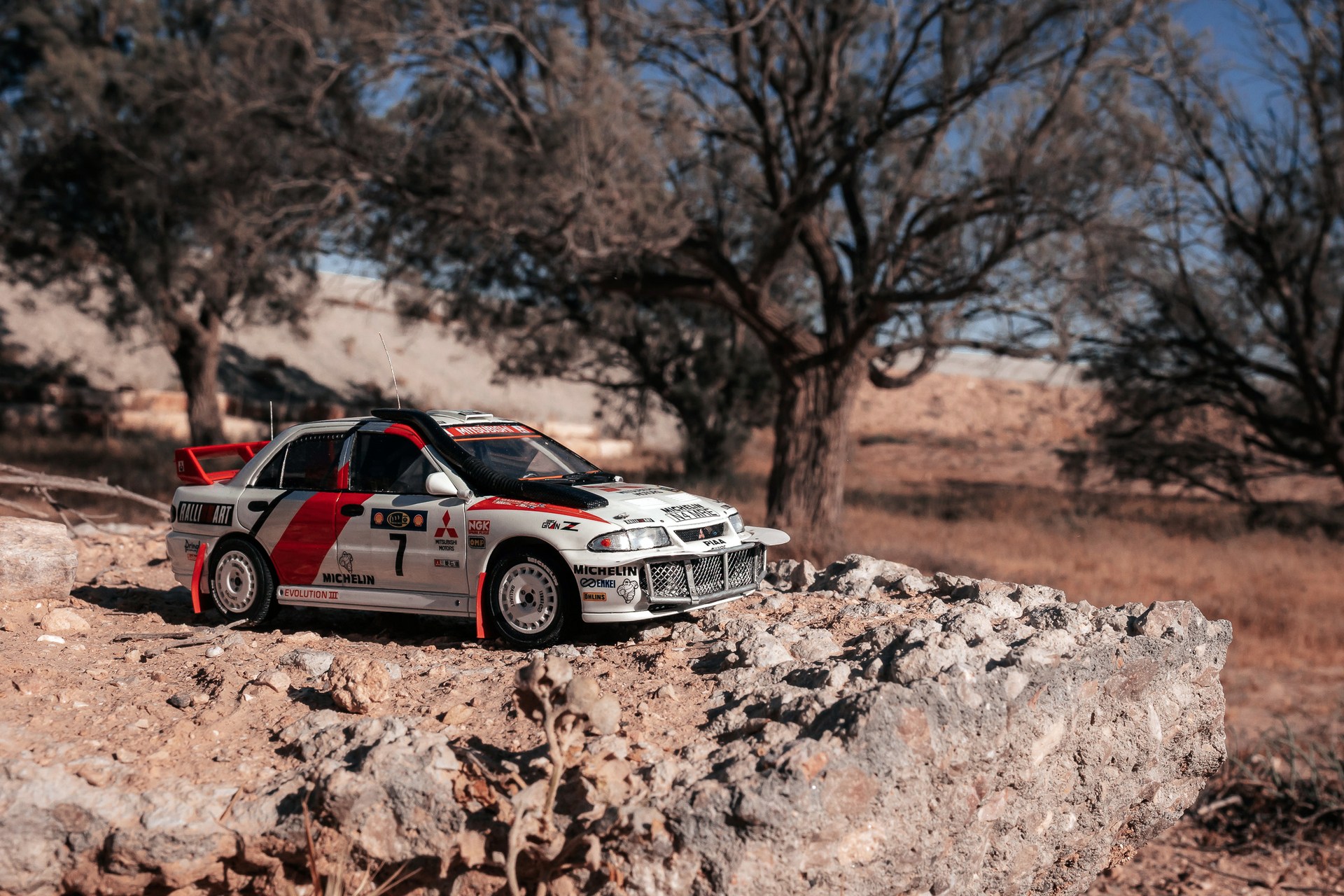 Mitsubishi Lancer Evolution III X 2 (Rally Safari and Tour De Corse ...