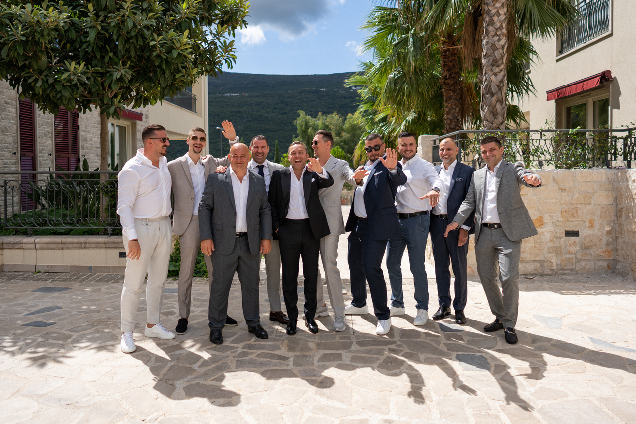 Bojan and Jovanka's wedding in Montenegro