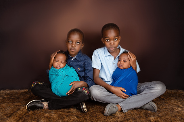 Mwajuma 6 days baby girl newborn photo shoot Nairobi Kenya. Newborn ...
